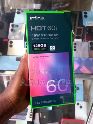 New Infinix Hot 60i 128 GB Blue in Port-Harcourt - Mobile Phones, Aisha ...