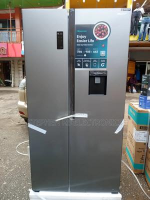 Hisense 514l Side by Side Refrigerator With Water Dispenser in Ikeja - Kitchen Appliances ...