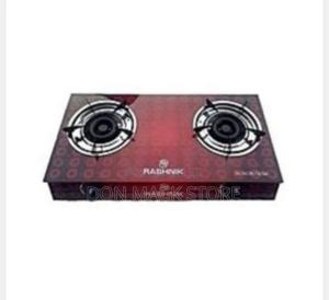 Rashnik Tempered Glass Table Top Gas Cooker With 2 Burners in Lagos ...