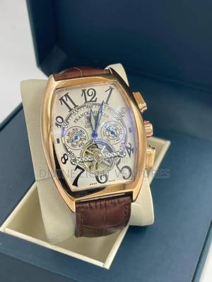 Frank Muller Brown Leather Watch in Gbagada - Watches, Divine Light ...