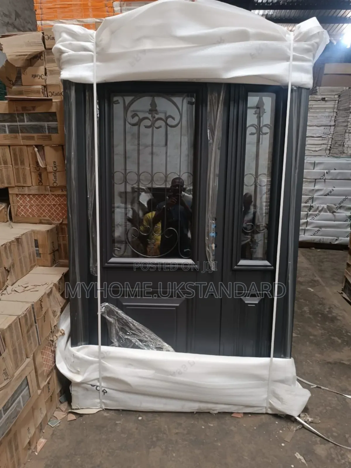 4ft Copper Glass Entrance Doors for sale - myhome.Ukstandard Price: ₦ ...