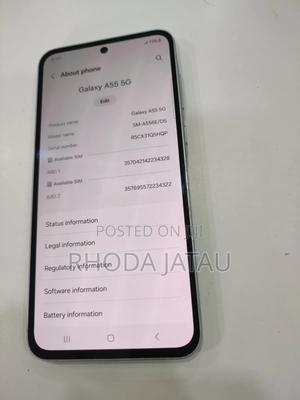 Samsung Galaxy A55 128 GB White in Ikeja - Mobile Phones, Rhoda Jatau ...