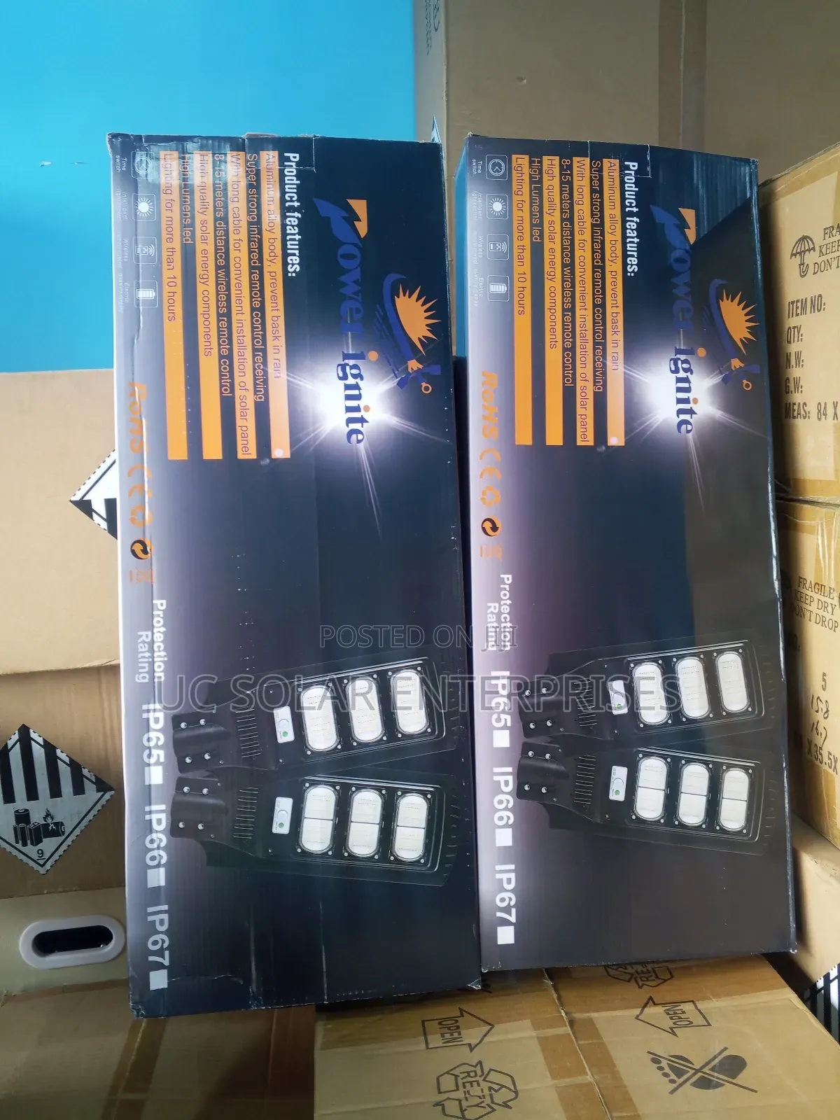 3 Eyes Power Ignite Solar Street Light in Ibadan - Solar Energy, Uc ...