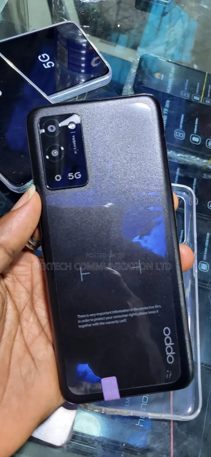 Oppo A56 5G 256 GB Black for sale - Ektech Communication Ltd Price: ₦ ...