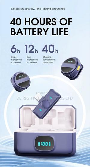 Sx21 Wireless Magnetic Noise Cancellation Microphone iPhone and Type C ...