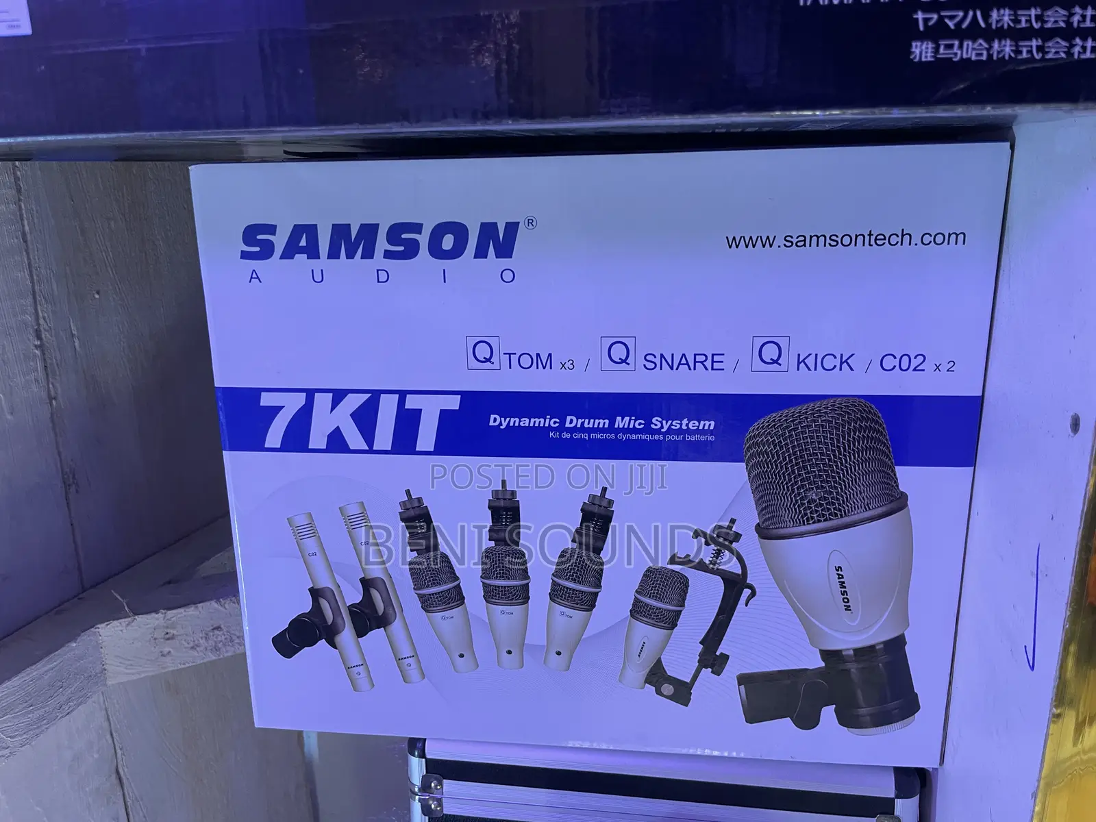 Samson 7set Drum Microphone (Drum Kit) in Ikeja - Audio & Music ...