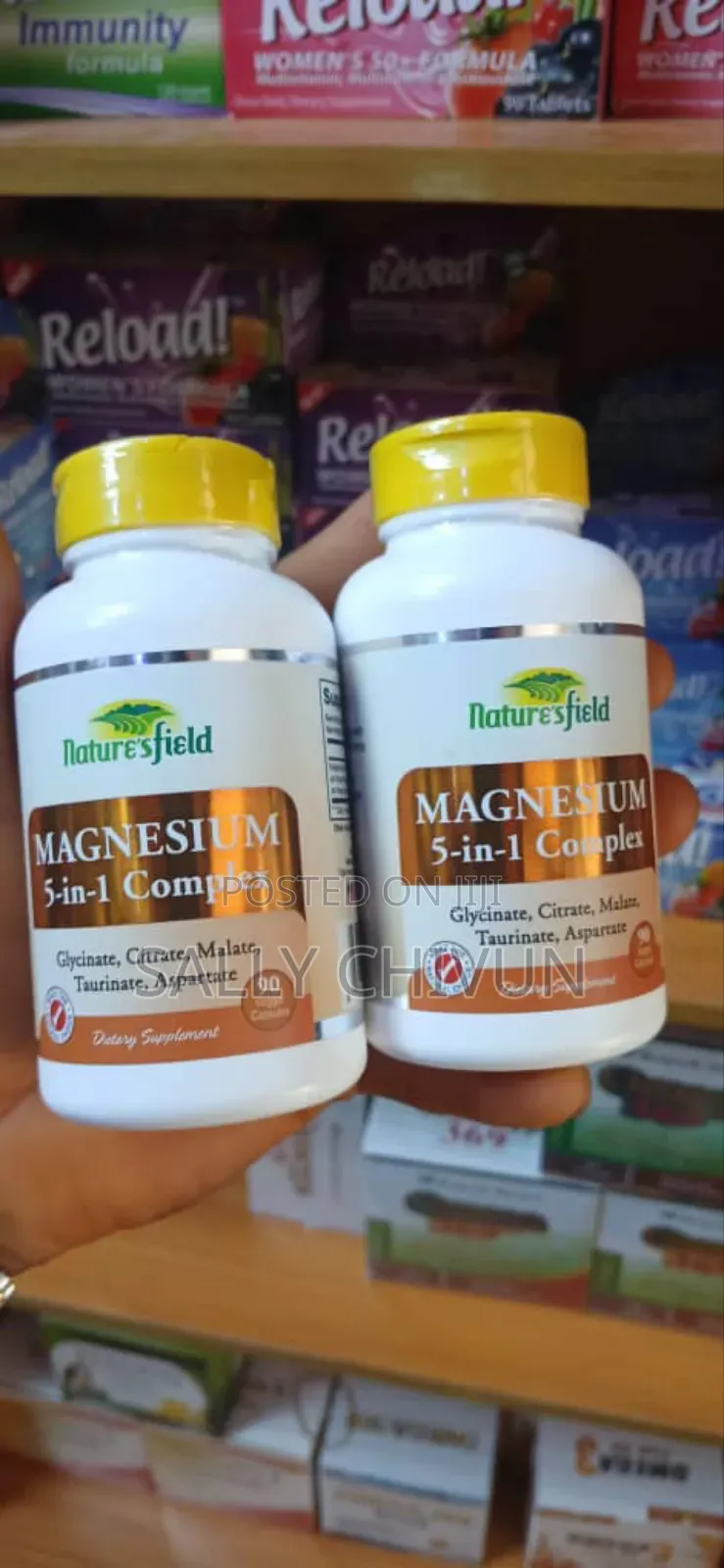 Nature's Field Magnesium 5-in-1 Complex X90 Capsules in Amuwo-Odofin ...