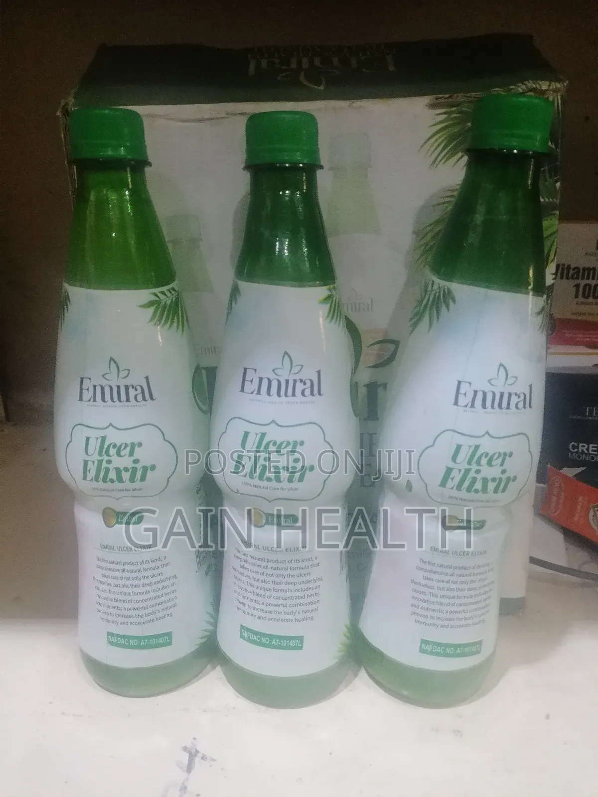 Emiral Ulcer Elixir 75ml in Lagos Island (Eko) - Vitamins & Supplements, Gain Health | Jiji.ng