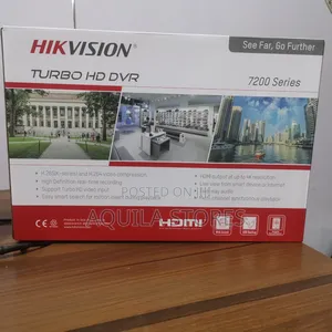 Hikvision Turbo Hd Dvr, 7200 Series (16 Channel) in Ikeja - Security ...