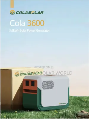 Cola Solar 3.6 KWH 1200w Output Solar Generator for sale - Douglas ...