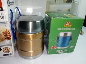 Manna Gold Vacuum Insulated Food Flask - 1000ml in Central Business ...