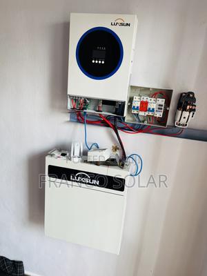 Luxsun 5kva Hybrid Inverter / 5kwh Lithium Battery / Panel in Oshodi ...