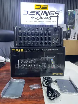 Midas Mr18 18-Channel Tablet-Controlled Digital Mixer Wifi in Ojo ...
