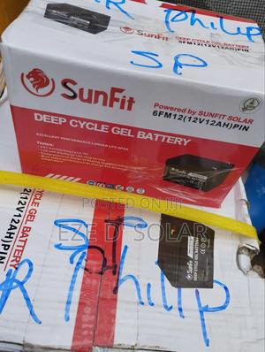 12v12ah Sunfit Deep Cycle Gel Battery in Onitsha - Electrical Equipment ...