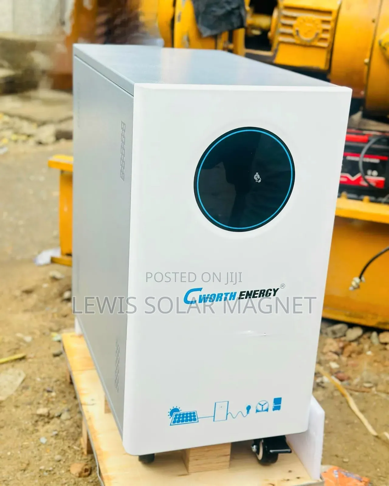 15kwh 51.2v 300a Cworth Lithium Ion Solar Battery Available in Garki 1 ...