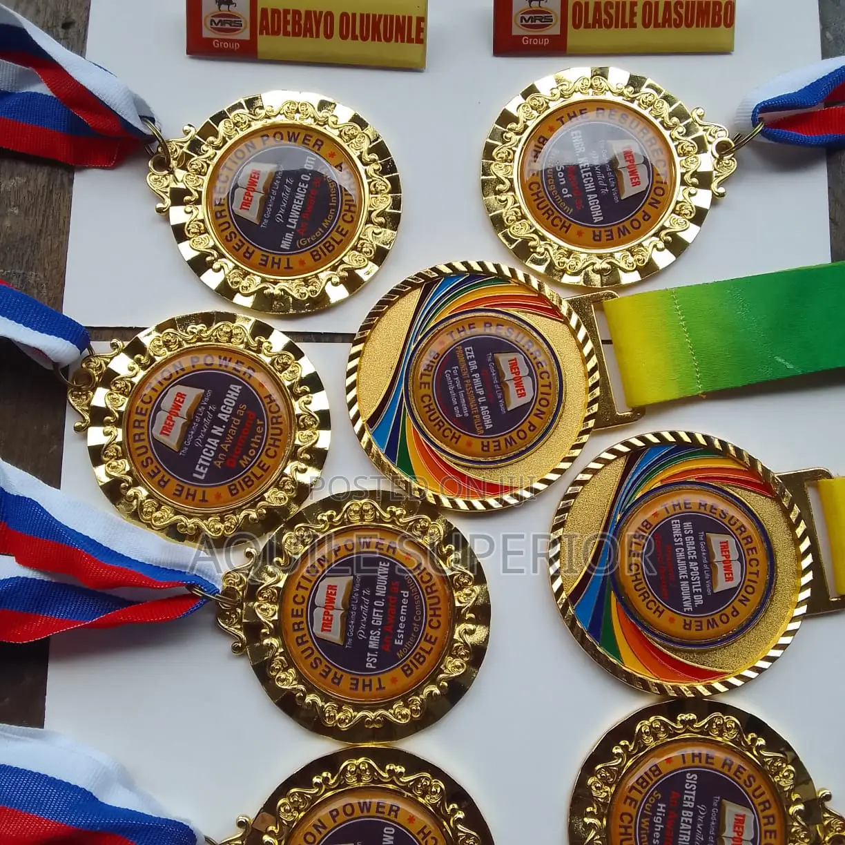 Custom Printed Medal For Recognition in Magodo - Printing Services ...
