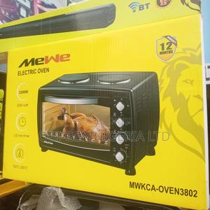 Mewe Electric Oven 38liter With 2hotplate Mwkca-oven3802, A Set for ...