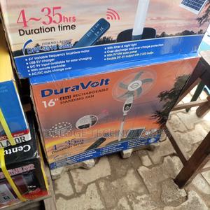 16" Duravolt Rechargeable Fan With Timer Option in Mushin - Home ...