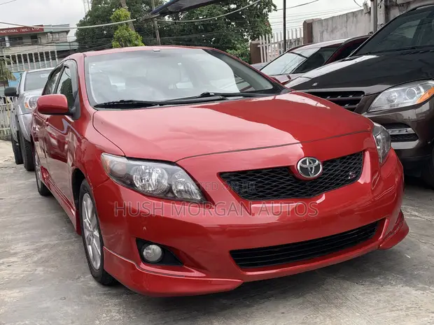 Toyota Corolla 2010 Rojo