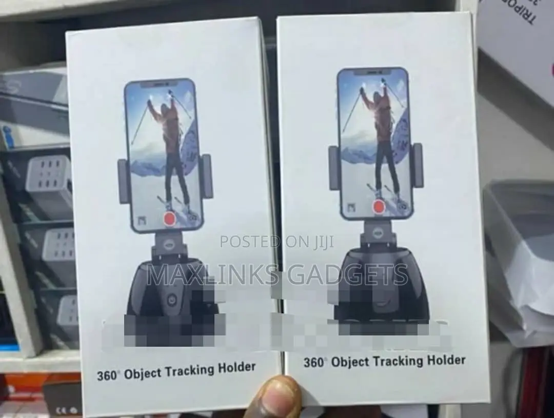 360° Rotation Auto Face Object Tracking, Phone Camera Holder in Ikeja ...
