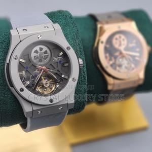 Hublot Quality Men Automatic Engine Rubber Strap Wristwatch in Lagos ...