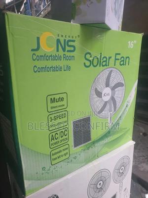 16" JCNS Solar Rechargeable Fan in Ojo - Home Appliances, Blessed ...