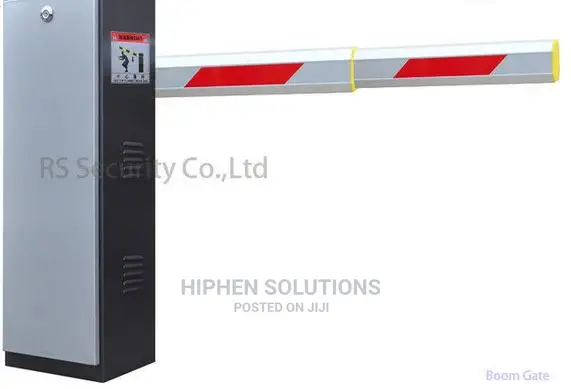 6m Automatic Boom Barrier Gate High Security for Residence in Gwarinpa ...
