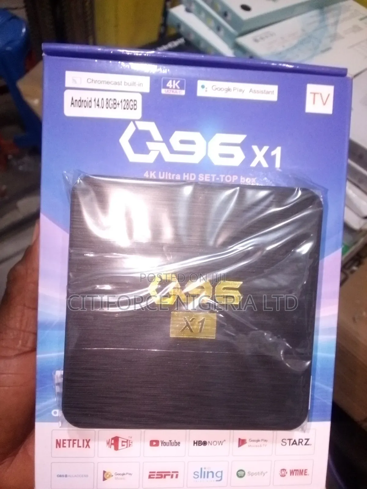 Android Tv G96 X1 5g With Netflix 8gb 128gb in Ikeja - TV & DVD ...