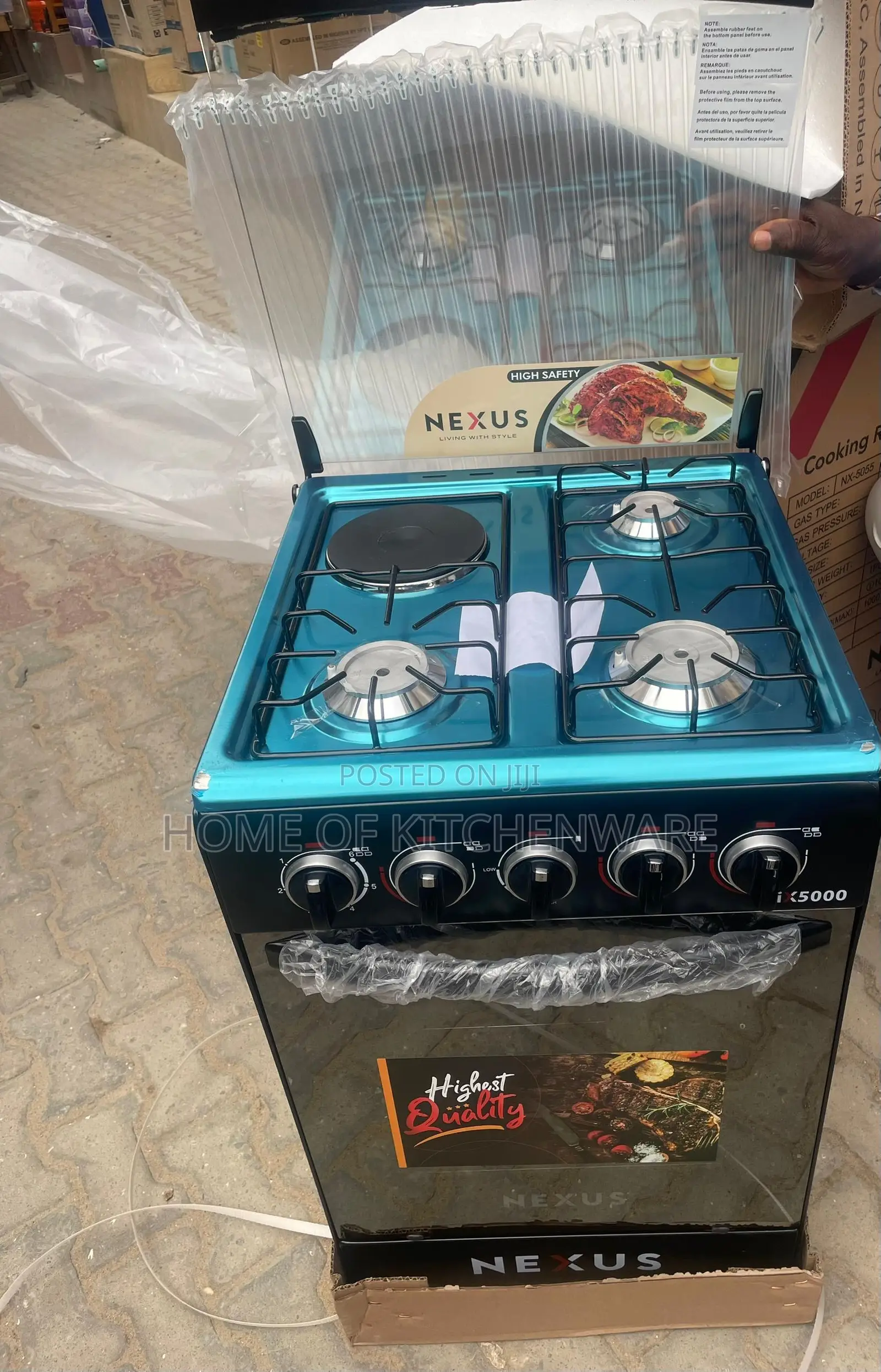 3 And 1 Electric Gas Cooker With Automatic Ignition And Oven in Ojo ...