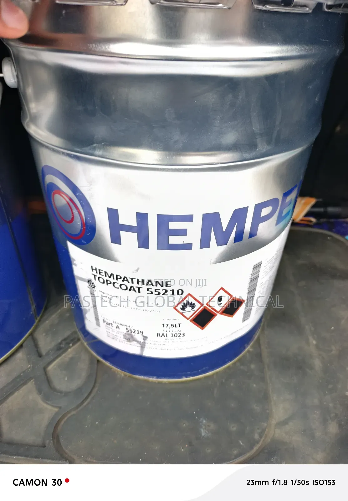 Hempel Hempathane Topcoat 55210 Ral1023 (A/B Component) for sale ...
