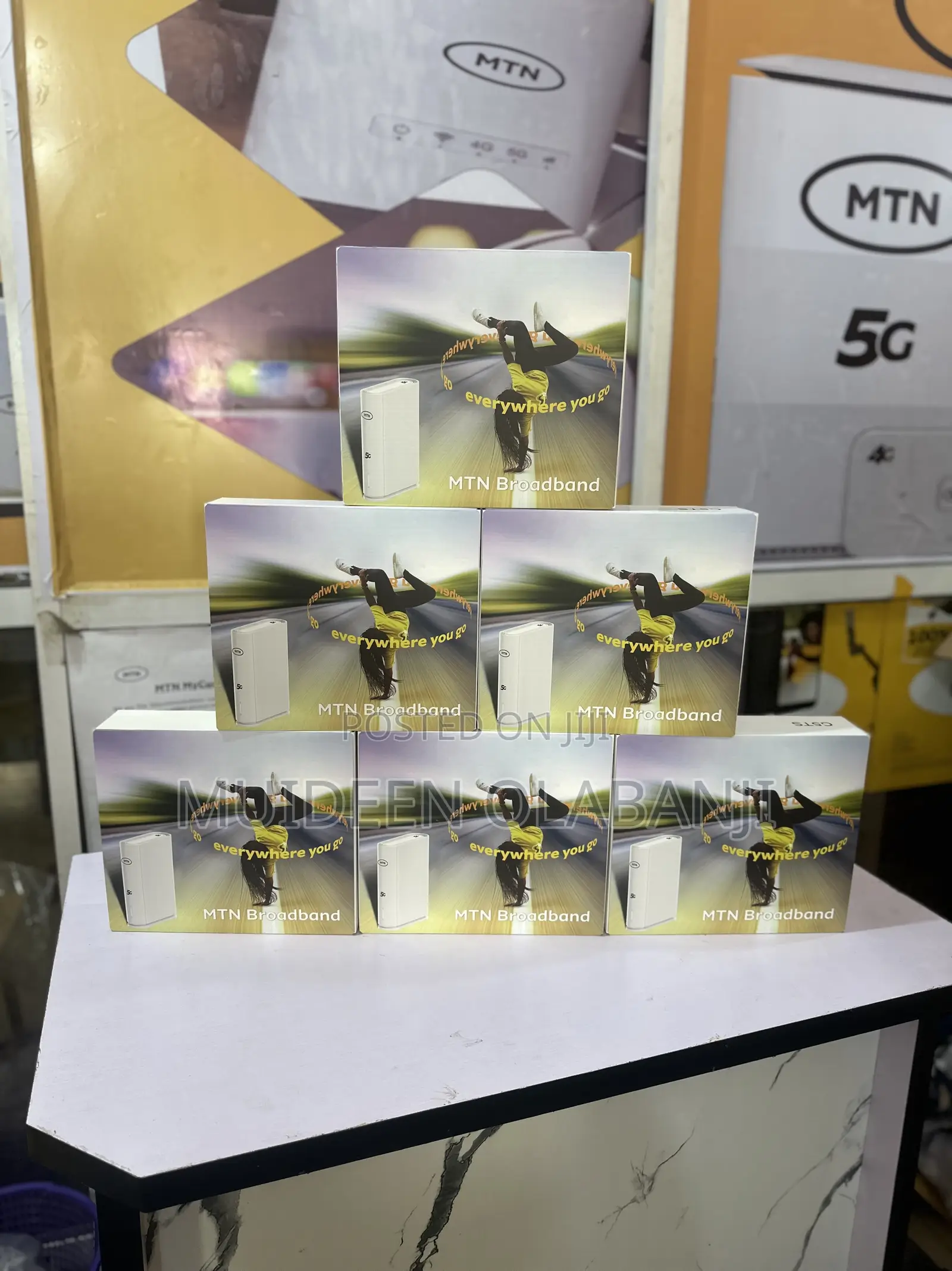 MTN 5g Broadband Router Plus 1 Month Unlimited Free Data for sale ...