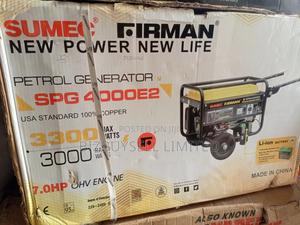 3kva/3.3kva Firman Petrol Generator Set, Key and Manual. 100% Copper in ...