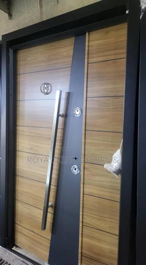Turkey Entrance Metal Security Brown Door in Orile - Doors & Security ...