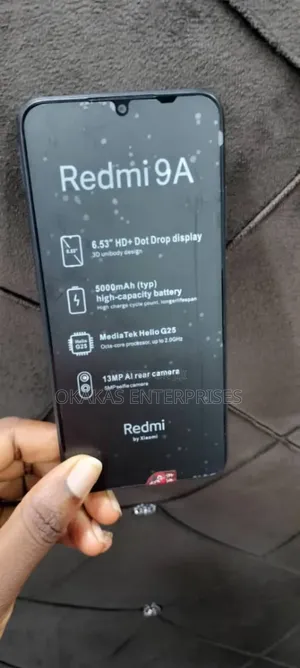 Xiaomi Redmi 9A 64 GB Black in Ikeja - Mobile Phones, Monjuk Blessing | Jiji.ng