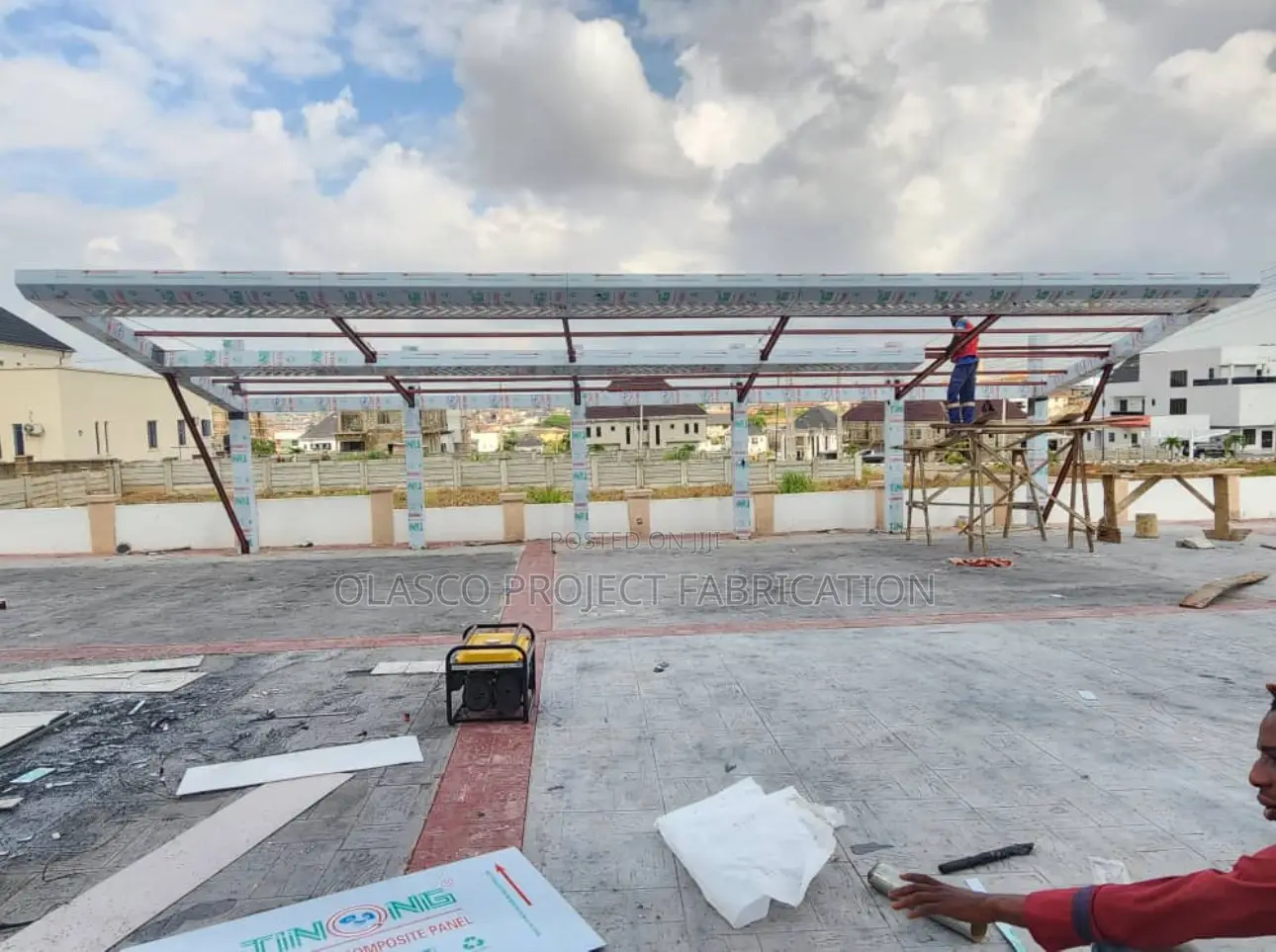 Cladding Shade in Ajah - Building & Trade Services, Olasco Project ...