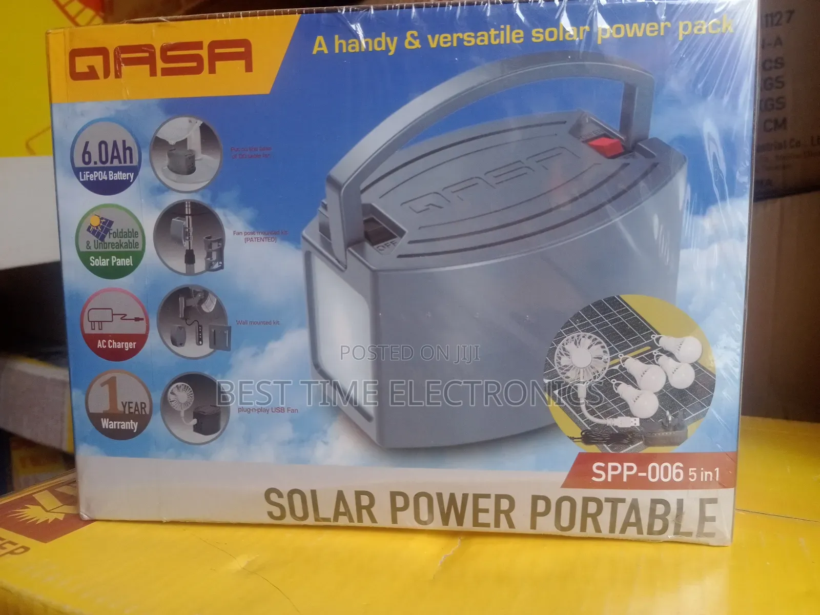 Qasa Portable Solar Power Pack in Lagos Island (Eko) - Solar Energy ...