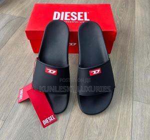 Original Diesel Black Slides in Lagos Island (Eko) - Shoes, Kunleski ...