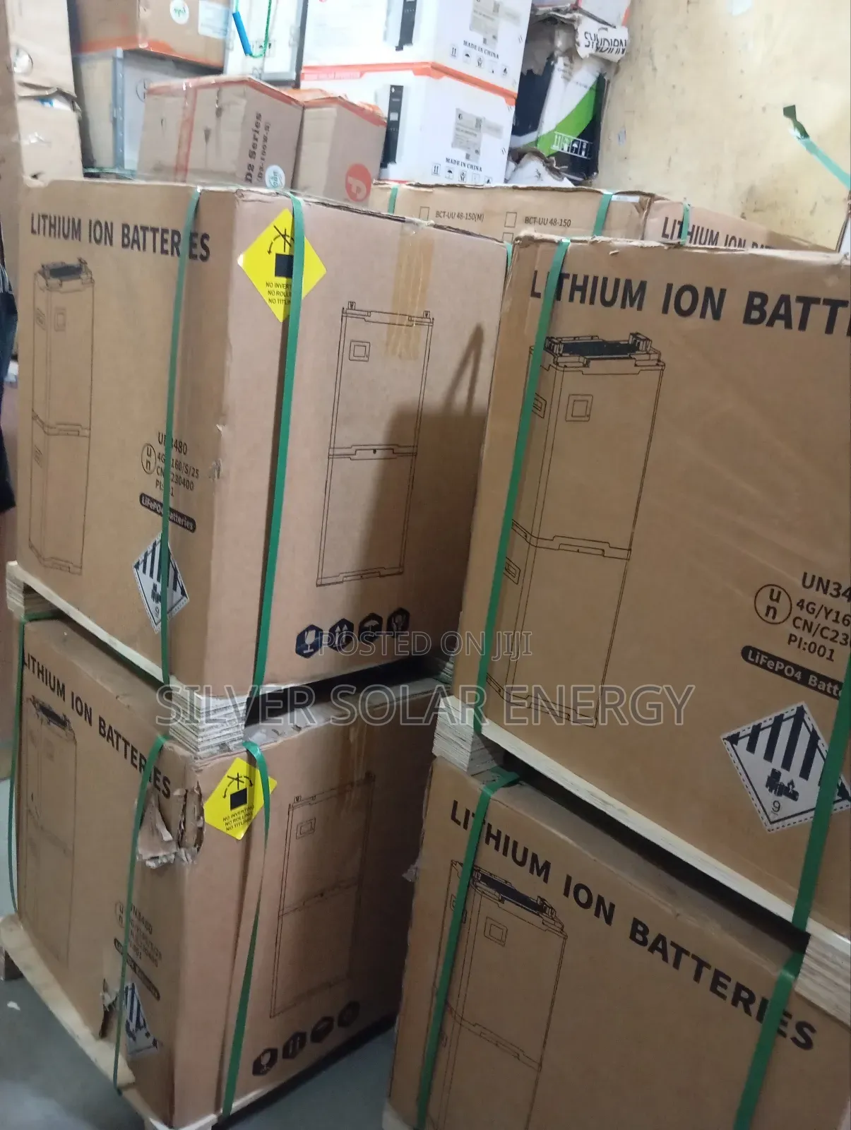 Smart Blue Carbon Lithium Ion Battery 15kwh 300ah/48v in Apapa ...