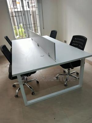 4 Man Workstation Desk in Ikeja - Furniture, Benox Furniture | Jiji.ng