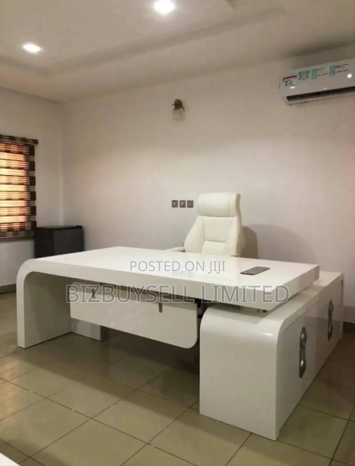 Senior Executives Office Table With Extension and Executive Chair. in ...