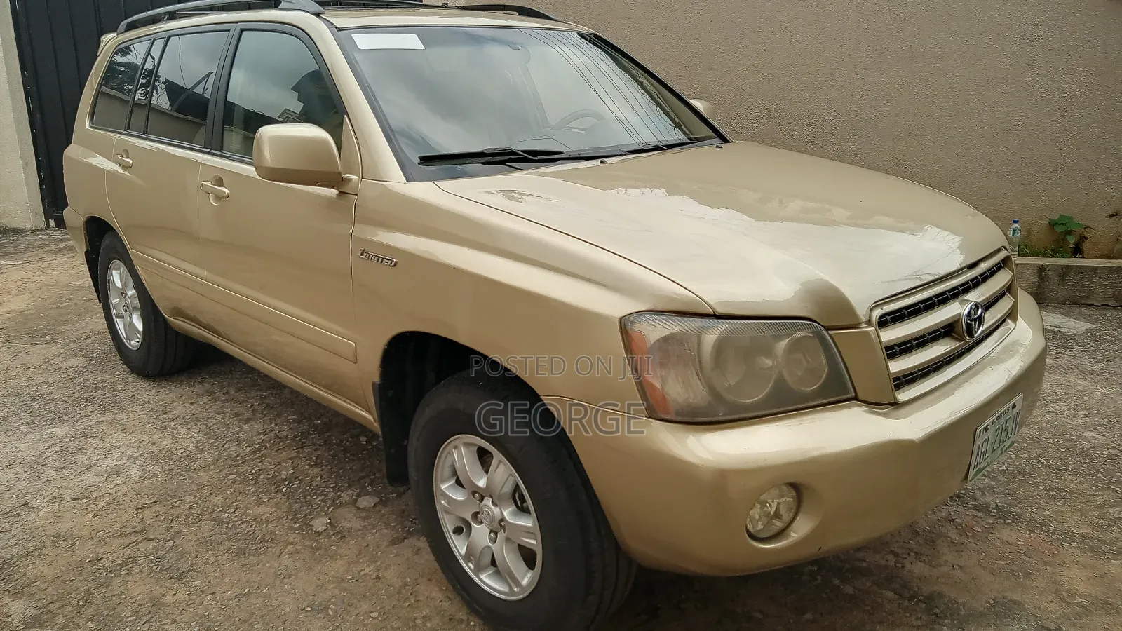 Toyota Highlander Limited V6 AWD 2003 Gold in Ojodu - Cars, George Ekp ...