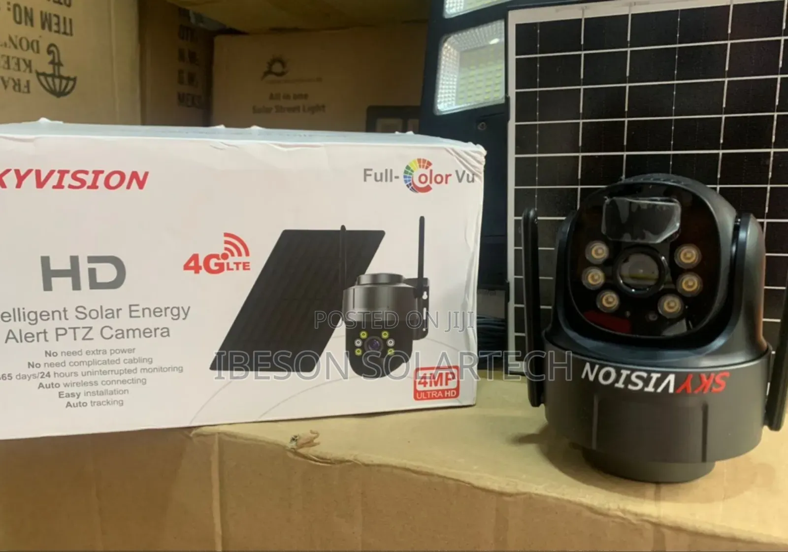 Pan-Tilt-Zoom (Ptz) and Auto-Tracking Solar Camera in Enugu - Security ...