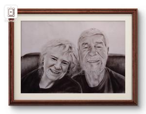 Pencil Drawing Size 15x25 Inch Frame in Benin City - Arts, Crafts ...