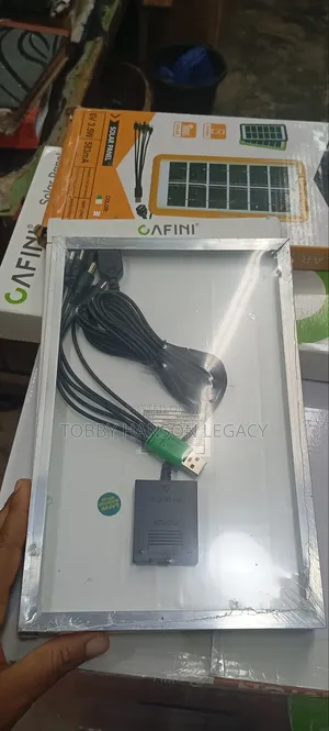 Cafini Solar Panel Cn-ty2313 (8w, 6v, 1600mah) For Phone, Light, Fans ...