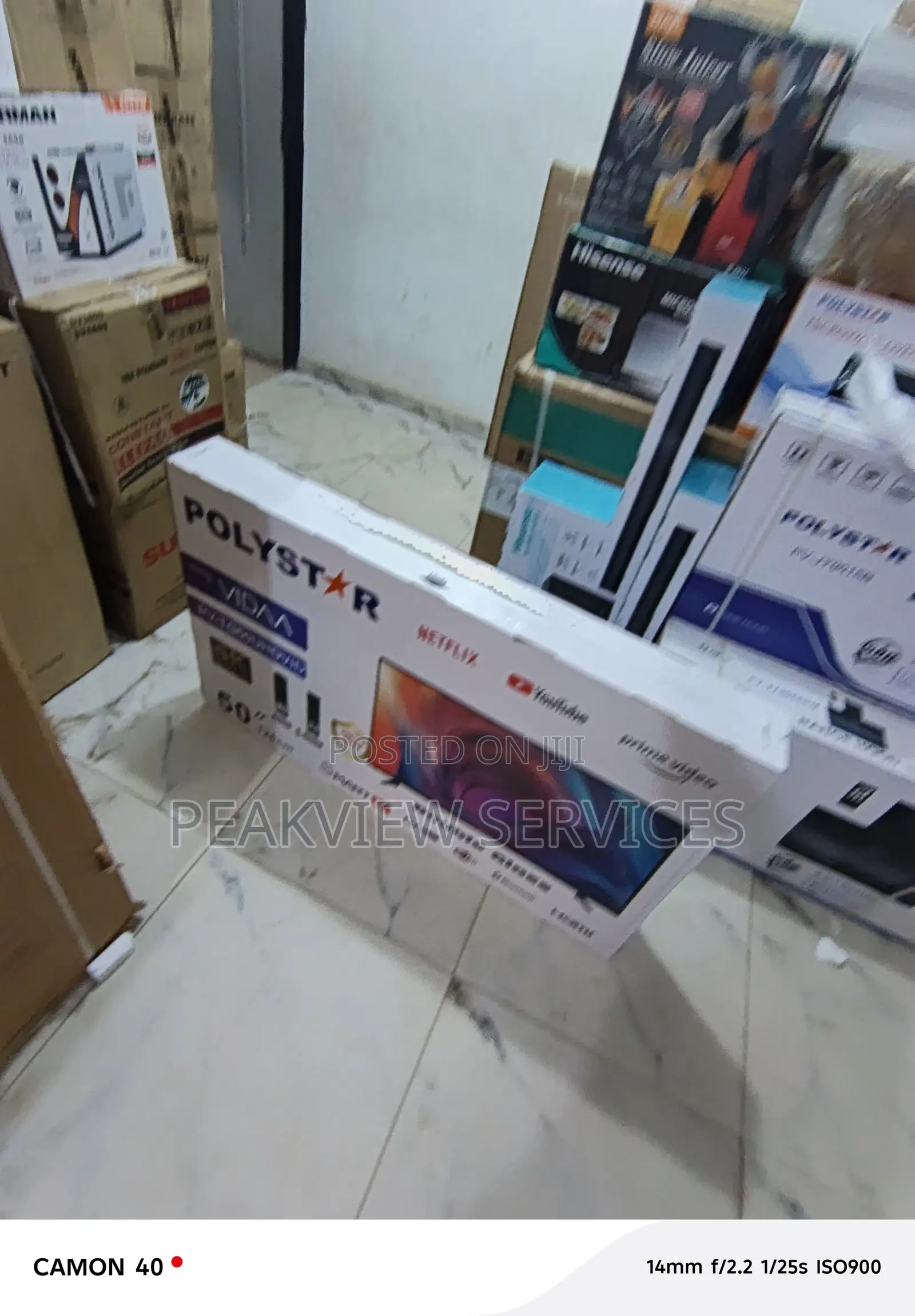 Polystar 50 Inches Tempered Glass Smart Tv – Pv-Tg50hdvid in Ejigbo ...
