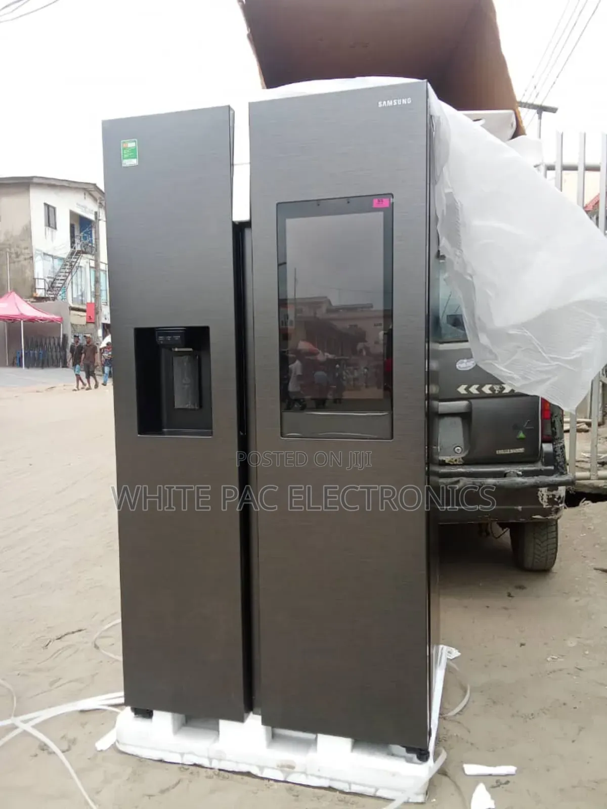 Samsung Inverter Fridge> 21"Inch Smart Tv & Ice Cube Dispenser>10yrs in ...