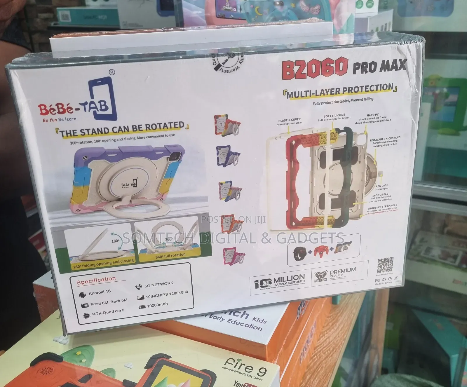 Children's Educational Tablet Bebe B2060 Pro Max 8gb 256gb for sale ...