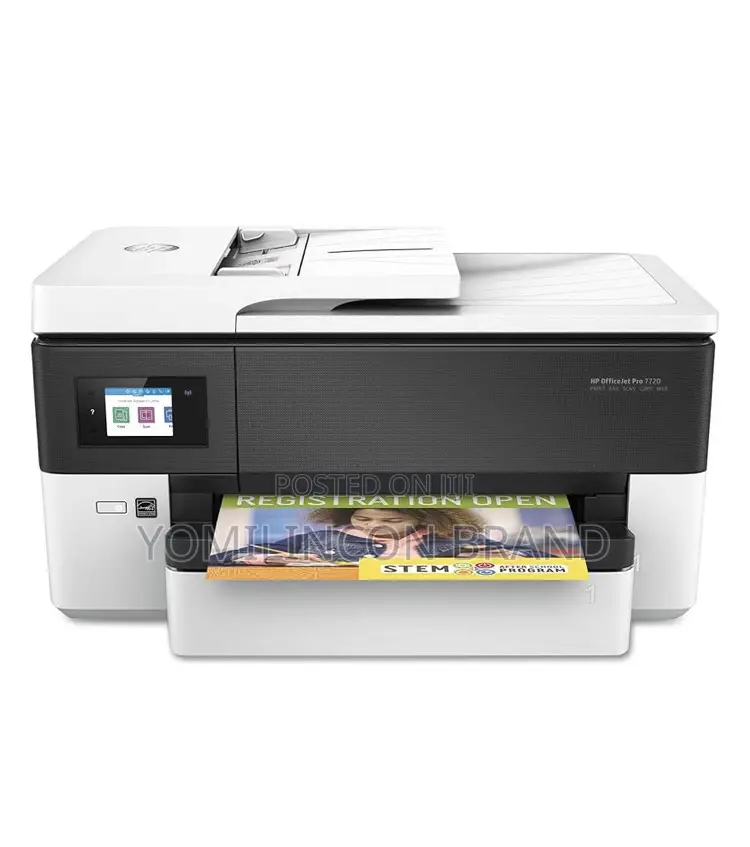 Hp Officejet Pro 7720 All in One Wide Format Printer With Wireless Pr ...