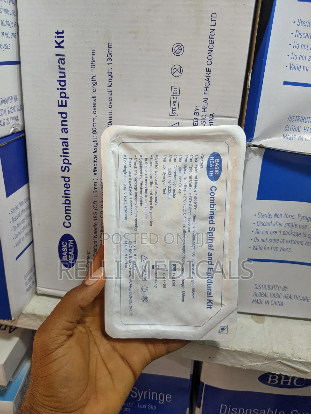 Combined Epidural and Spinal Kit in Lagos Island (Eko) - Medical ...