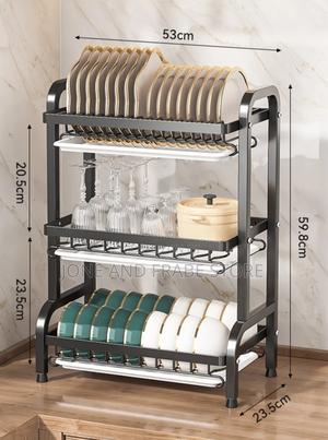 3 Layer/Tier Plate Rack in Gwarinpa - Kitchenware & Cookware, Ugwuoke ...
